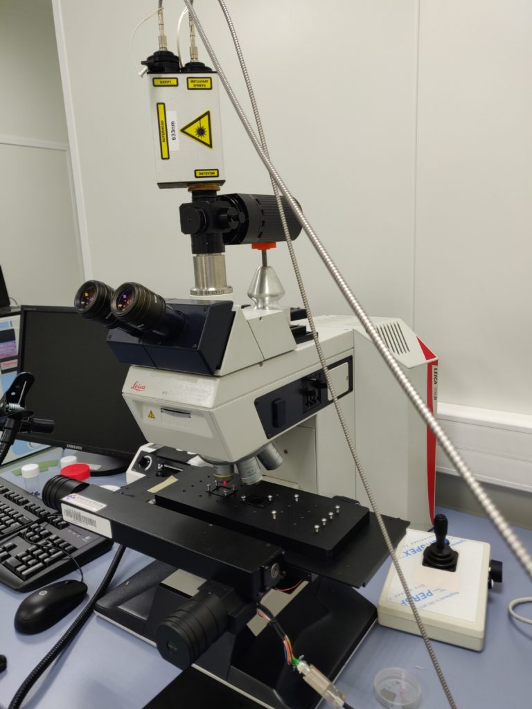 A Raman/microscopy equipment for radiobiology - Arronax Nantes