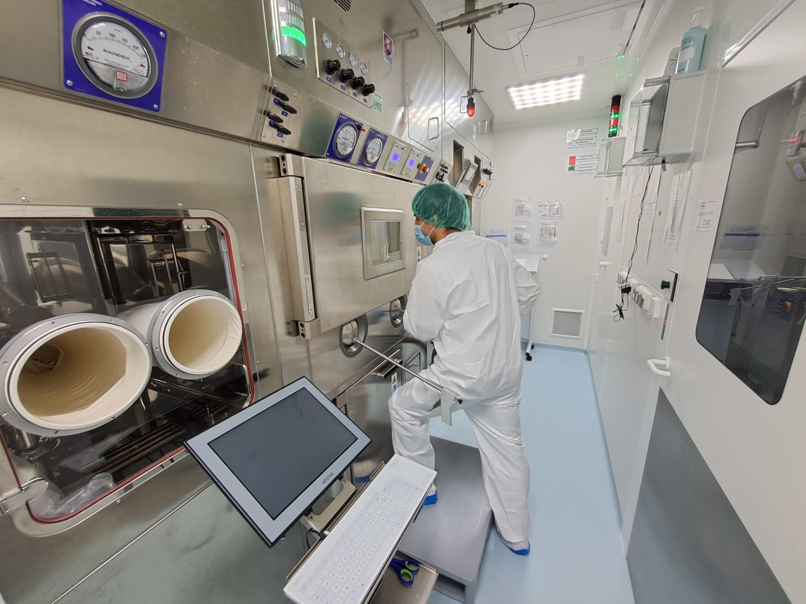 A new radiopharmaceutical production room at Arronax - Arronax Nantes