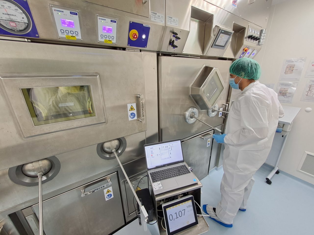 A new radiopharmaceutical production room at Arronax - Arronax Nantes