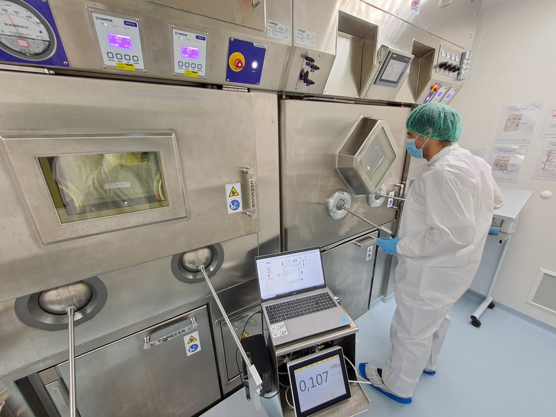 A new radiopharmaceutical production room at Arronax - Arronax Nantes